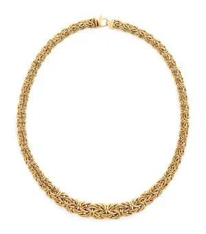 AZLEE Empress Yellow Necklace - Gold