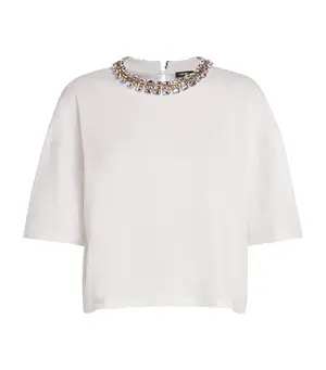 Maje Embellished T-shirts For Women
