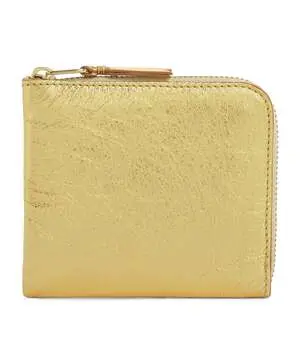 Comme Des Garcons Gold Tone Wallets For Men