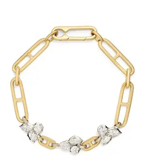 JADE TRAU Poppy Diamond Bracelet - Gold