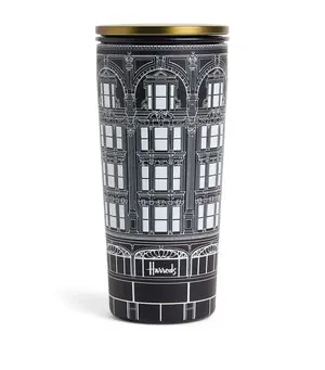 Harrods Building Travel Cup - Black
