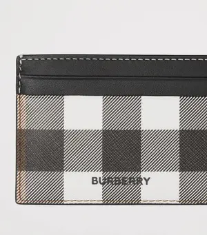 Burberry Check Logo Card Holder