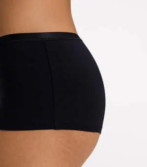 Hanro Stretch-cotton Sensation Boyleg Briefs - Black
