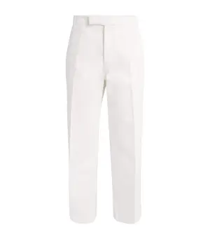 Thom Browne Cotton Twill Utility Trousers