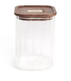 Harrods Medium Storage Jar - Clear