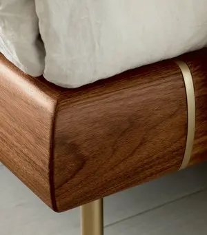 PORADA Walnut Killian Bed