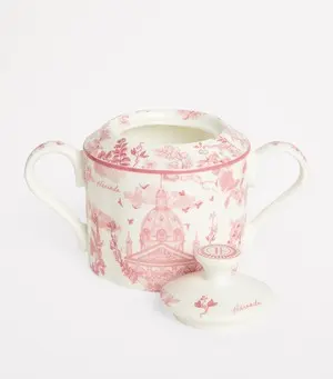 Harrods Bone China Toile Sugar Bowl