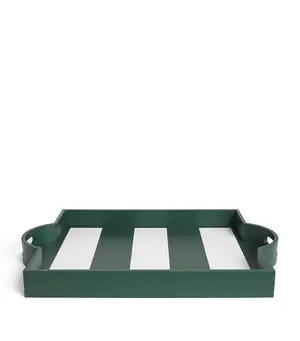 Harrods Large Stackable Tray - Green