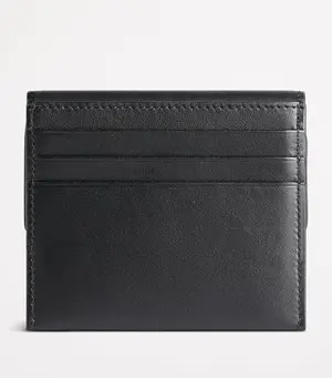 Balenciaga Leather Rodeo Card Holder - Black