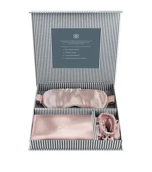 Gingerlily Silk Sleep Set Pink