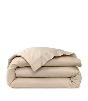 Ralph Lauren Supima Cotton Sateen Langdon Super King Duvet Cover - Neutral