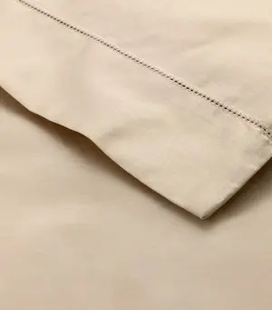 Ralph Lauren Supima Cotton Sateen Langdon Super King Duvet Cover - Neutral