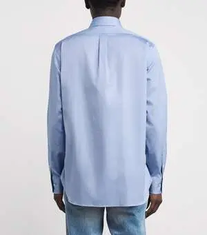 Polo Ralph Lauren Cotton Poplin Slim Oxford Shirt - Blue