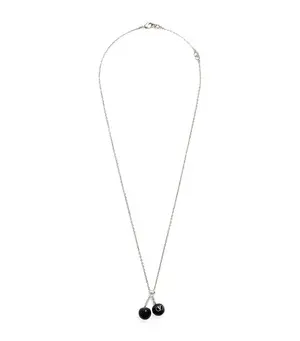 Valentino Garavani Chez Cherry Necklace - Black
