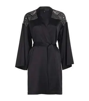 AUBADE Midnight Whisper Kimono - Black