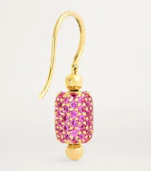 EMILY P. WHEELER Barrel Drop Earrings - Gold
