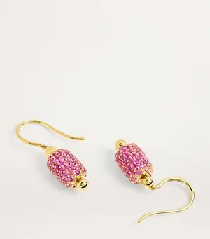 EMILY P. WHEELER Barrel Drop Earrings - Gold