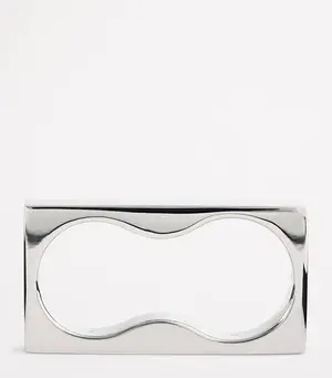 Tom Wood Sterling Double Square Ring
