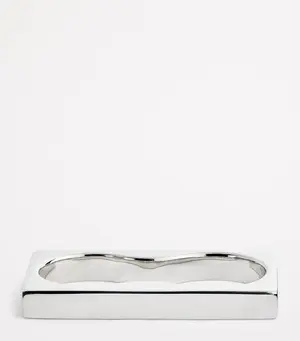 Tom Wood Sterling Double Square Ring