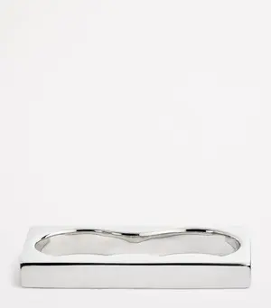 Tom Wood Sterling Double Square Ring