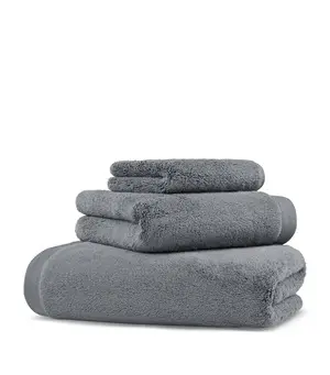HAMAM Organic Cotton Olympia Guest Towel - Grey