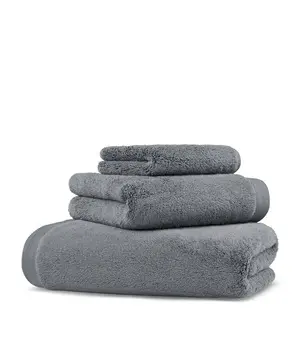 HAMAM Organic Cotton Olympia Guest Towel - Grey