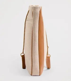 Valentino Garavani Canvas And Leather Viva Superstar Tote Bag - Neutral