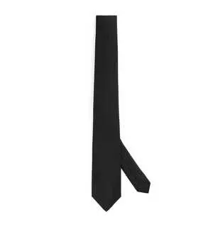 Sandro Silk Neck Tie - Noir / Gris