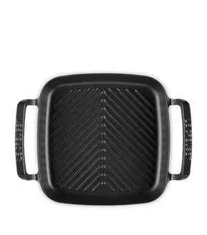 LE CREUSET Cast Iron Square Bbq Grill - Black