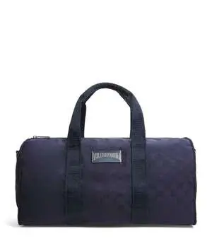 Vilebrequin 48h Turtle Jacquard Holdall - Navy