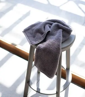 UCHINO High-absorbency Hair Towel - Grey