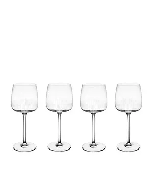 VILLEROY & BOCH Crystal Afina Red Wine Glasses - Clear