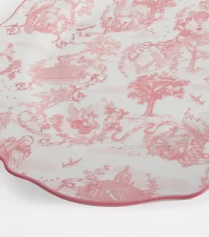 Harrods Fine Bone China Toile Dinner Plate