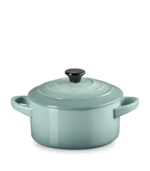 LE CREUSET Petite Stoneware Round Casserole Dish - Blue
