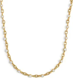 JADE TRAU Yellow And Diamond Pippa Necklace - Gold