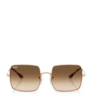 Ray-ban Square Sunglasses - Gold