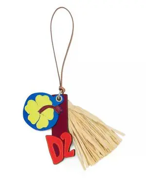Dsquared2 Logo-patch Keychain - Red