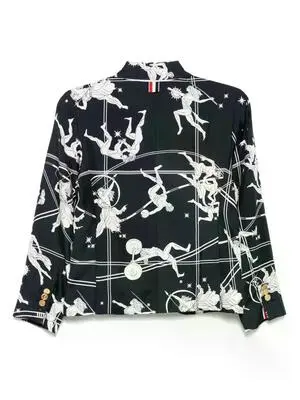 Thom Browne Graphic-print Sport Coat