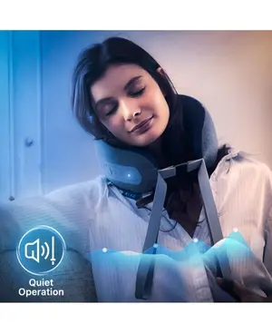MIKO Snug Neck Massage Pillow With Memory Foam & Heat