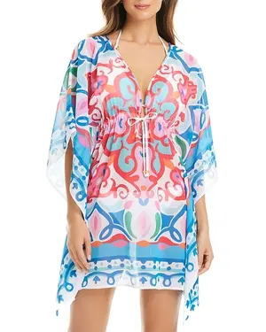 Bleu Rod Beattie Caftan Swim Cover-up - Multi