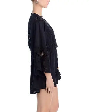 Ramy Brook Leilanni Cover-up Dress - Black