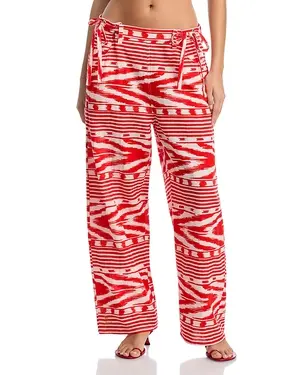 Coniglio Palm Beach Frill Pants For Women