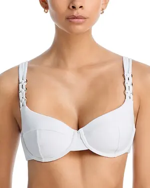 Ramy Brook Rafaelle Bikini Top White