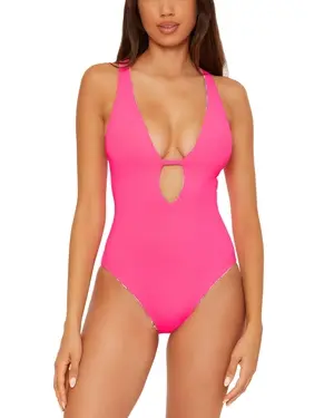 BECCA By Rebecca Virtue Positano Reversible One Piece Swimsuit