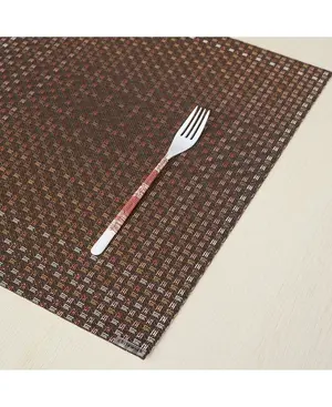 CHILEWICH Parade Placemat, 14 X 19 - Raisin