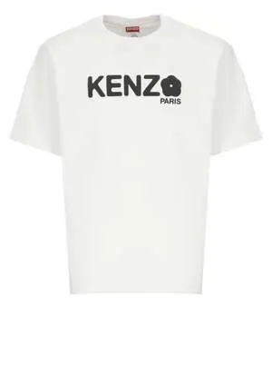 Kenzo Cotton Loose T-Shirt - White
