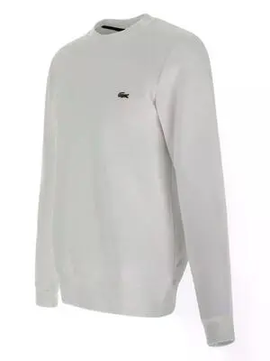 Lacoste Embroidered-motif Sweatshirt - White