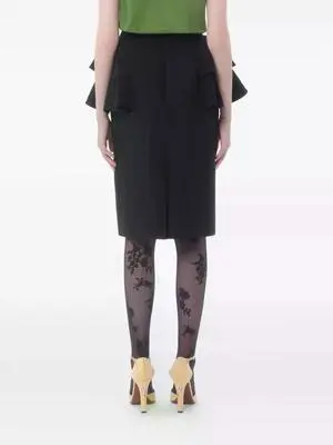 Valentino Garavani Crepe Couture Midi Skirt