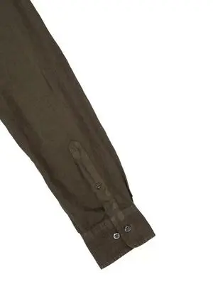 120% Lino Linen Shirt - Green