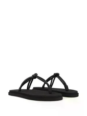 EMME PARSONS Knot Pool Slides - Black